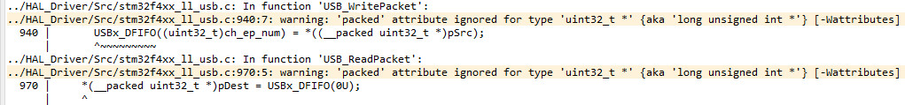 Packed attribute warning - what is a "packed uint32_t"? - Page 1